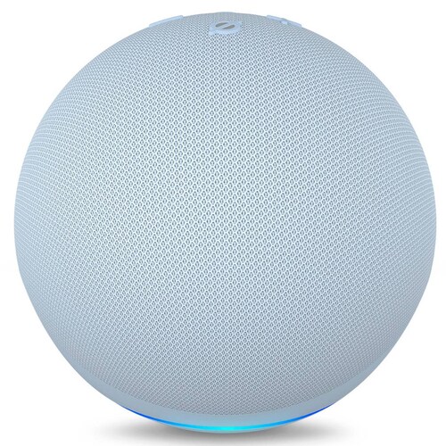 Bocina Asistente de Voz Alexa AMAZON Echo Dot Clock 5ta Gen Azul