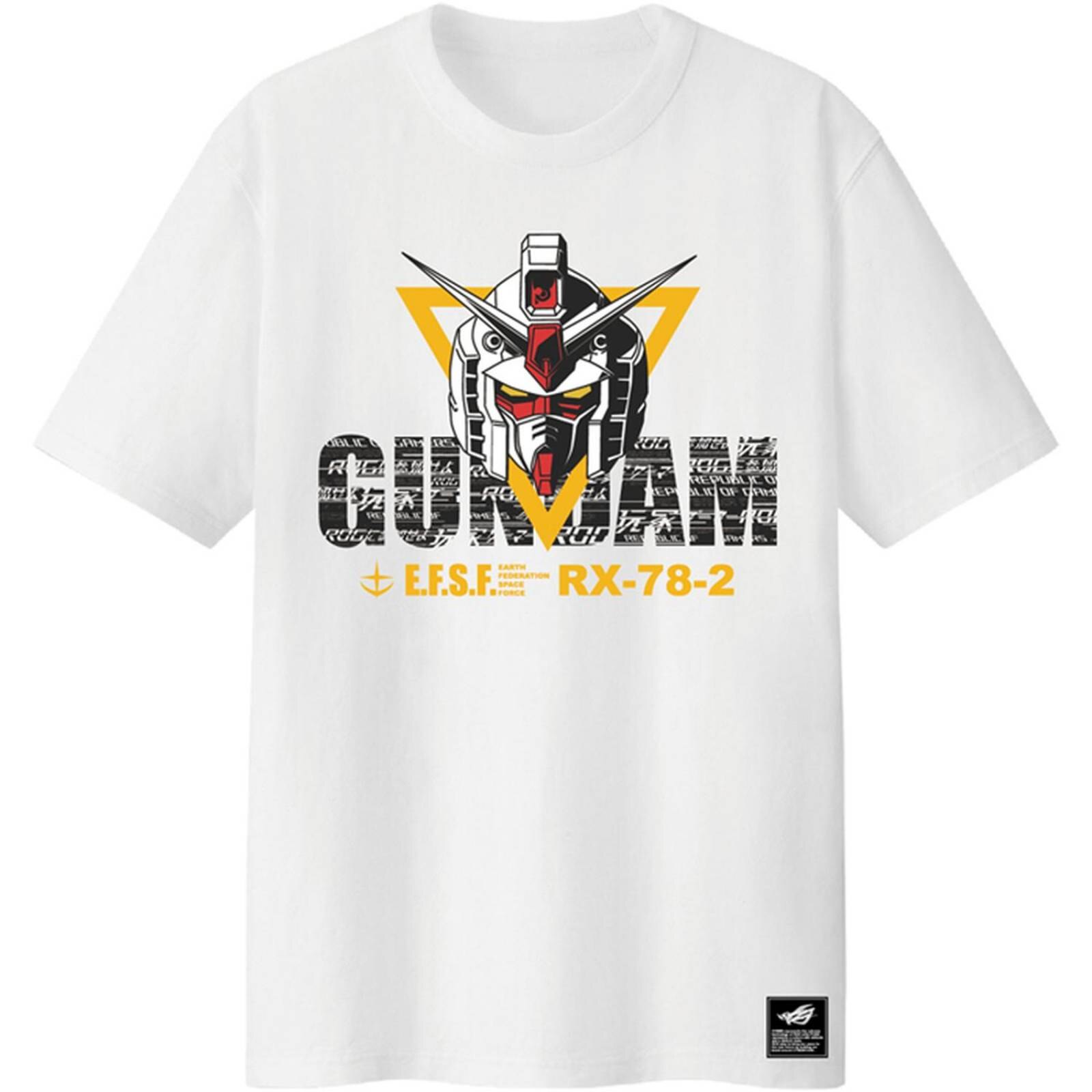 Playera Gamer ASUS ROG X CT1007 GUNDAM EDITION Algodon Grande