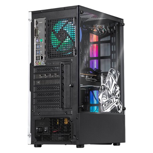 Xtreme PC Gaming AMD Radeon RX 6650 XT Ryzen 7 5700G 32GB SSD 500GB 3TB WIFI Mandalorian Brown