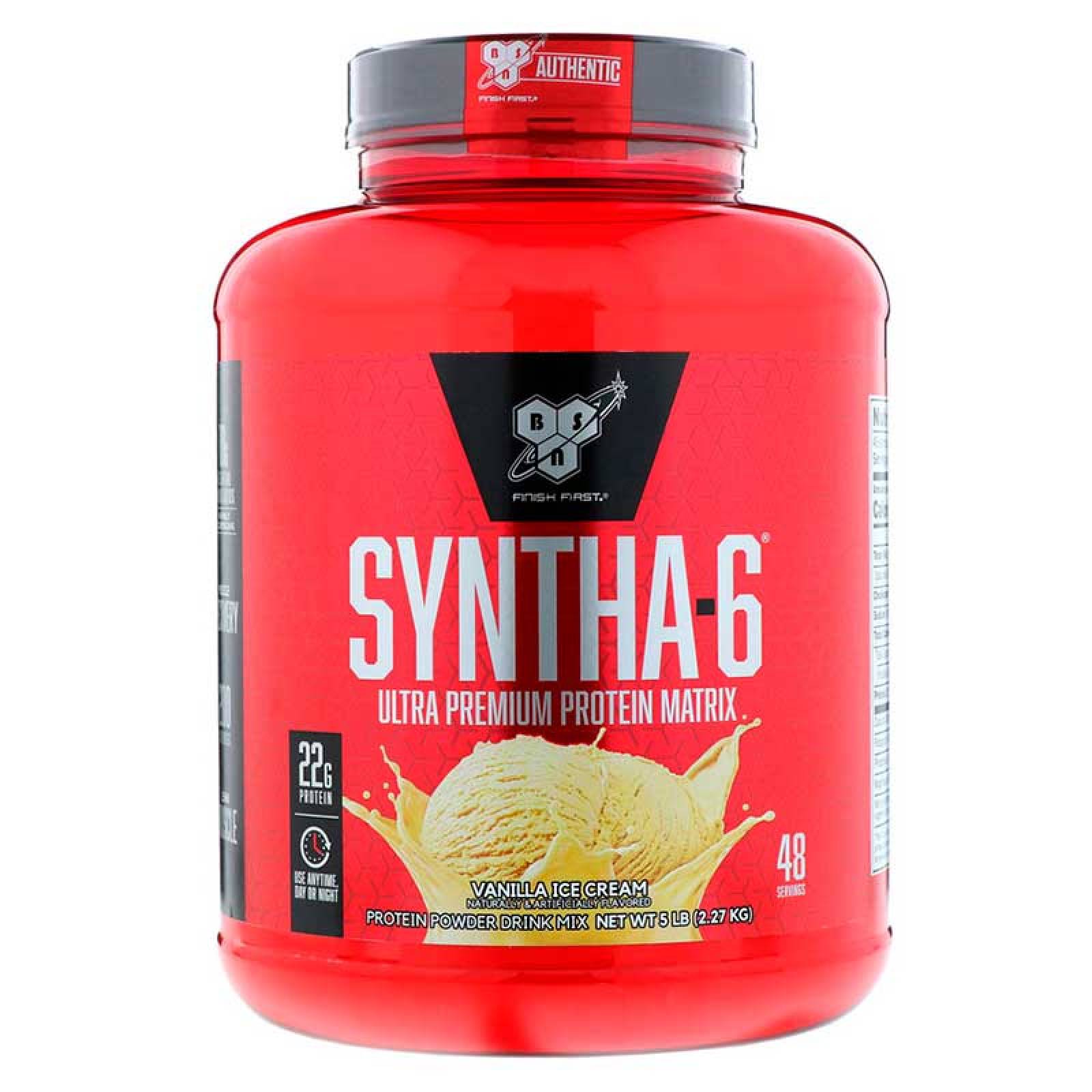 Proteina Bsn Syntha 6, Sabor Vainilla 5 Lbs