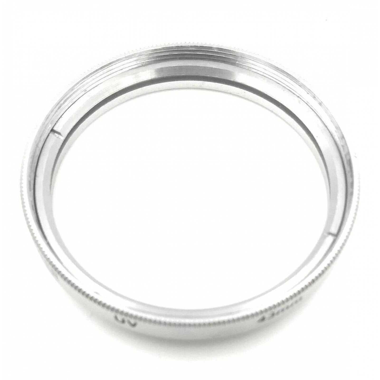 Anillo Metálico 43mm Sin Filtro Doble Rosca Para Camara