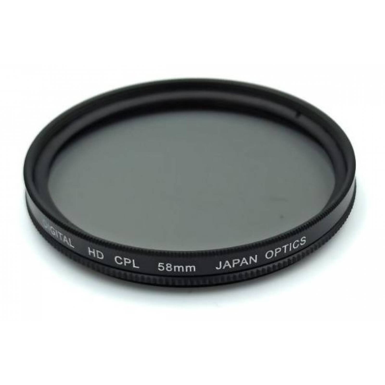 Filtro Fotográfico Cpl 58mm Japan Optics Para Camara
