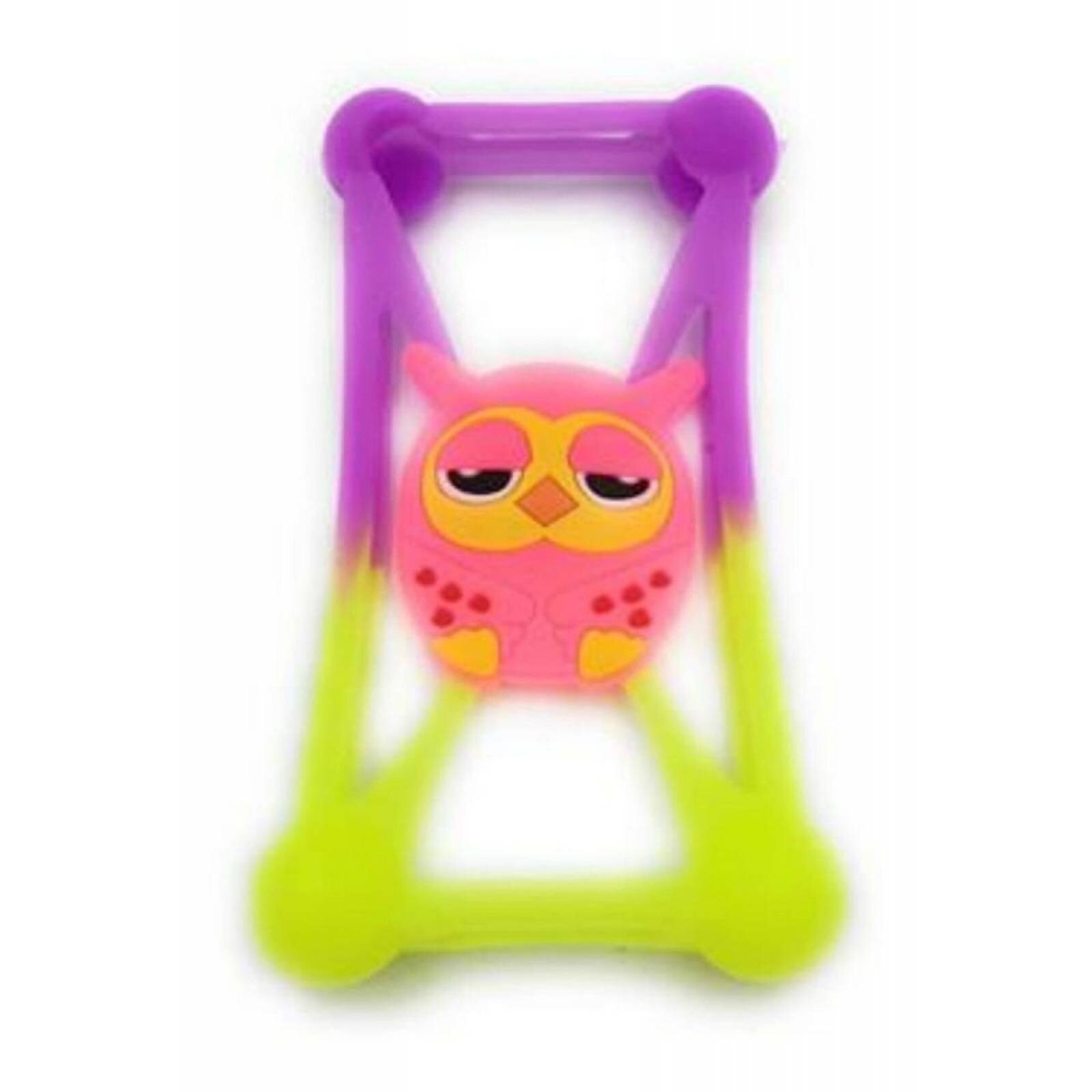 Protector De Silicon Buho Con Ojos Medio Cerrados P Celular