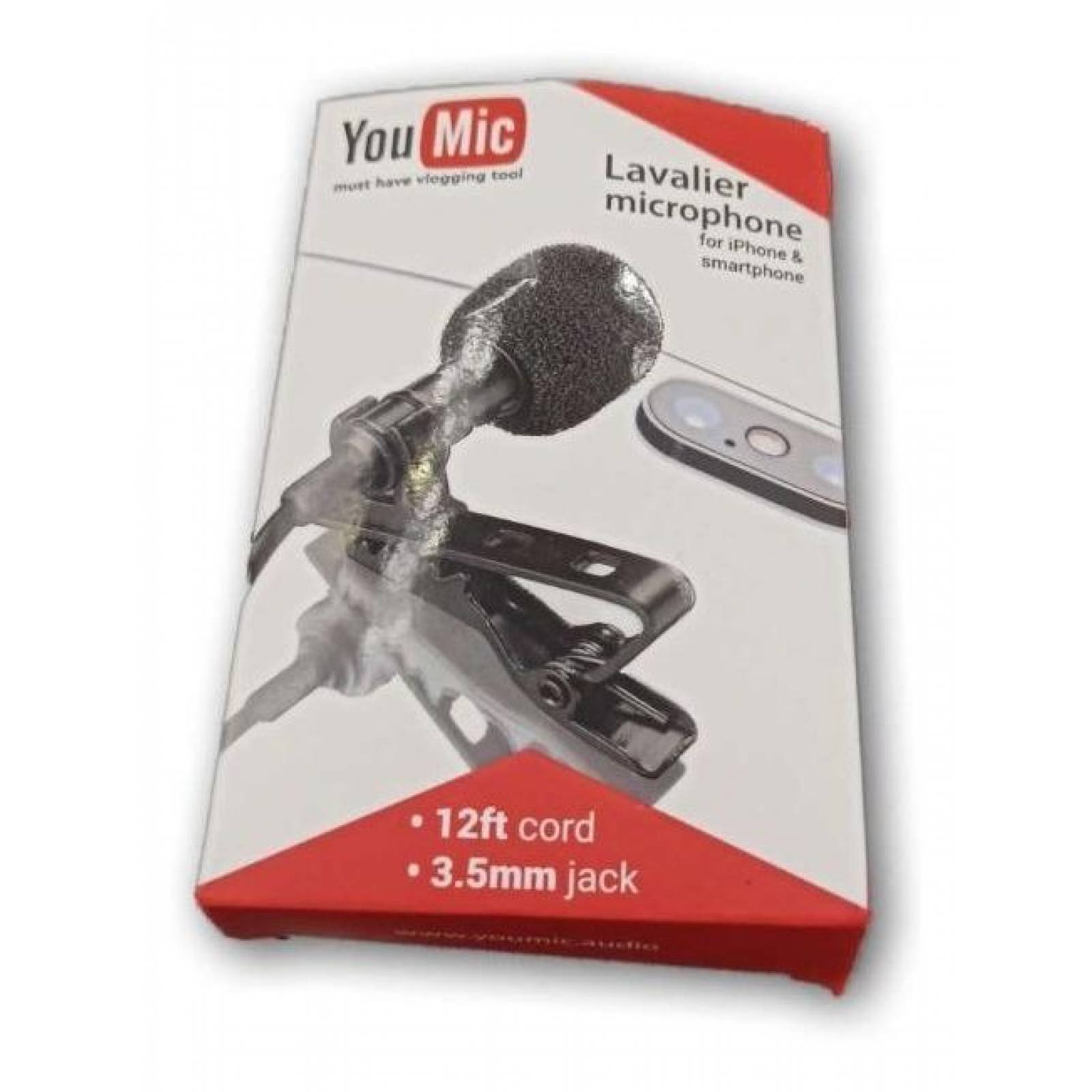 Microfono Lavalier Para Mac Lapel Microphone With Easy Clip