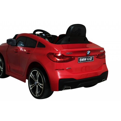 Carro montable eléctrico BMW 6GT (CL) Rojo Unitalla