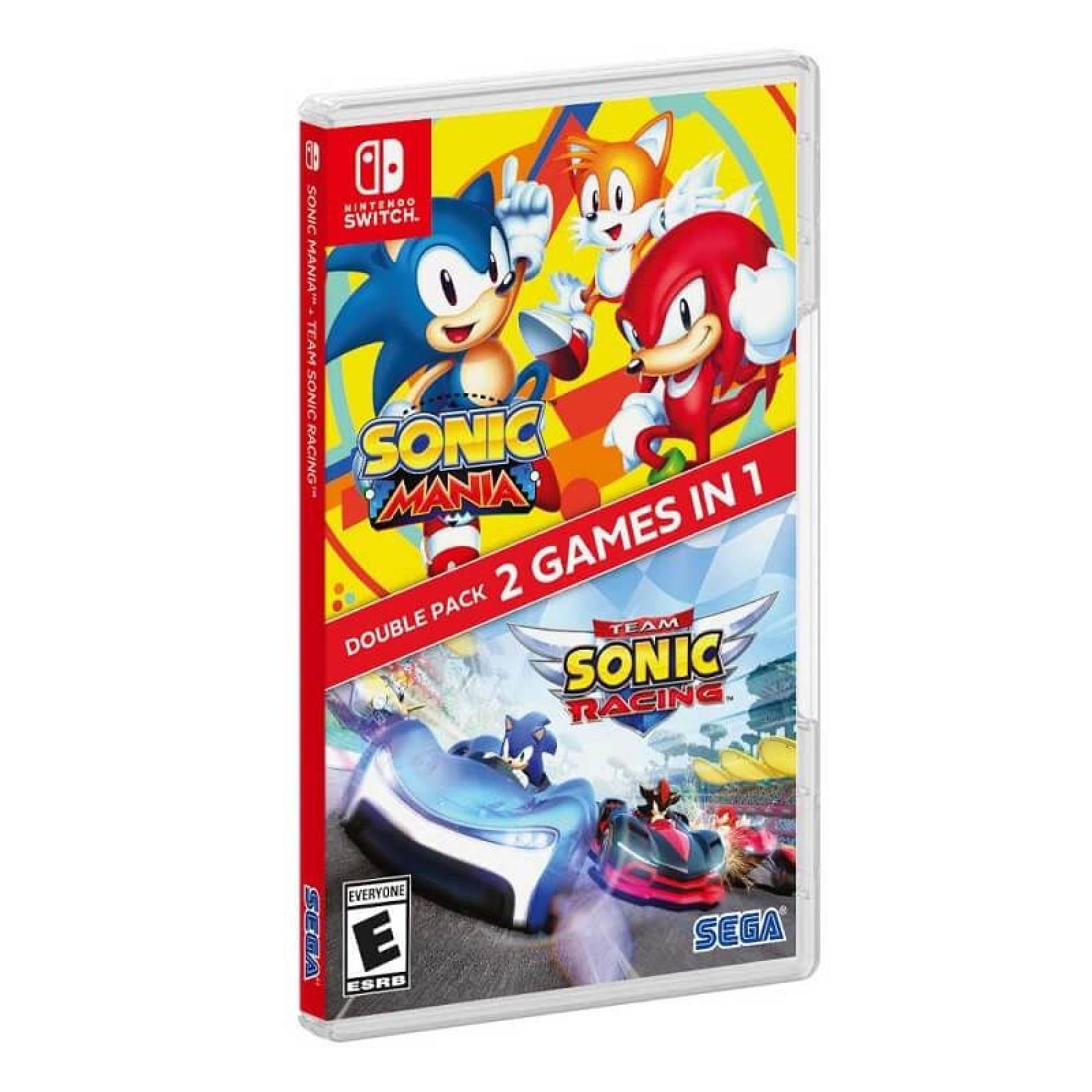 Sonic Mania + Team Sonic Racing Double Pack - Nintendo Switch