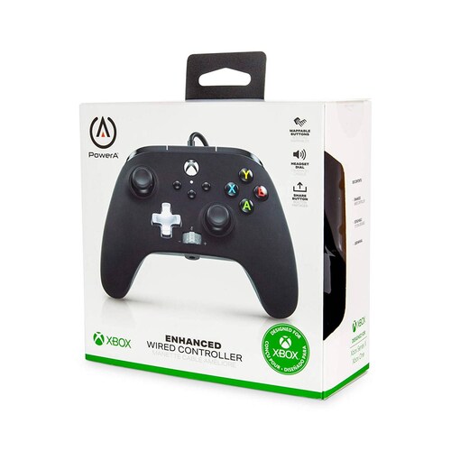 Control para Xbox One - Power A Negro