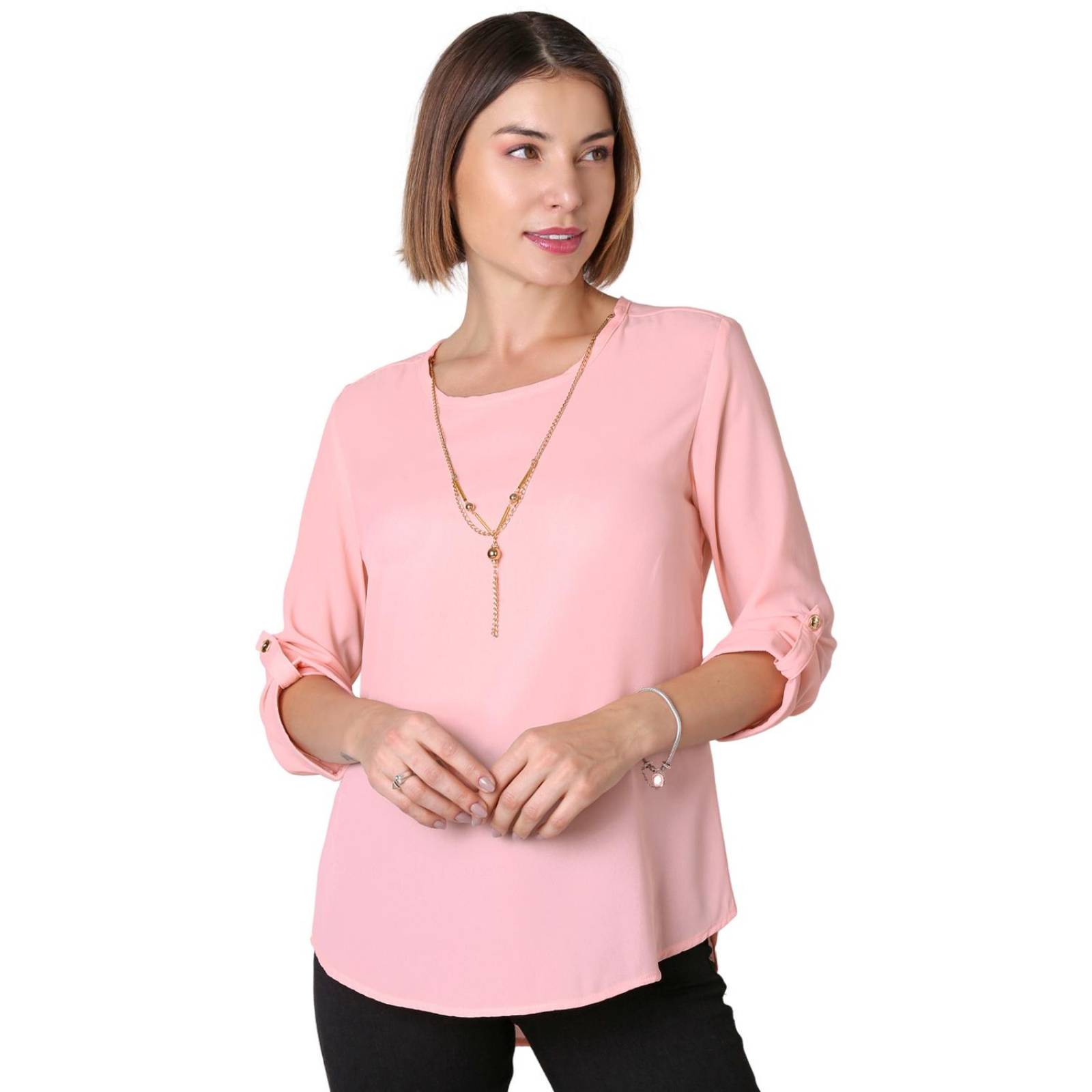 Blusa Mujer Rosa Stfashion 50904804