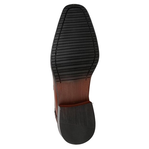 Zapato Hombre Mocasín Vestir Café Piel Lugo Conti 04703800