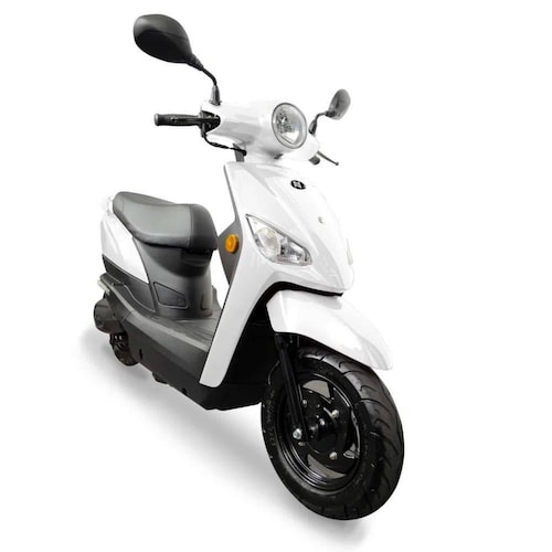 Moto Eléctrica Zynch Blanca