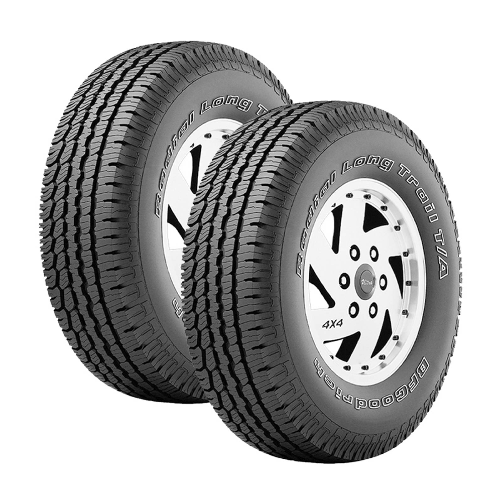Paquete de 2 Llantas 275/60 R15 BF GOODRICH RADIAL T/A (LB) 107S