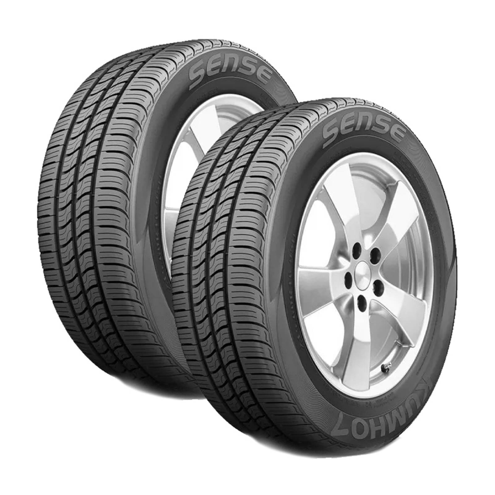 Paquete de 2 Llantas 155/70 R13 KUMHO SENSE KR26 75T