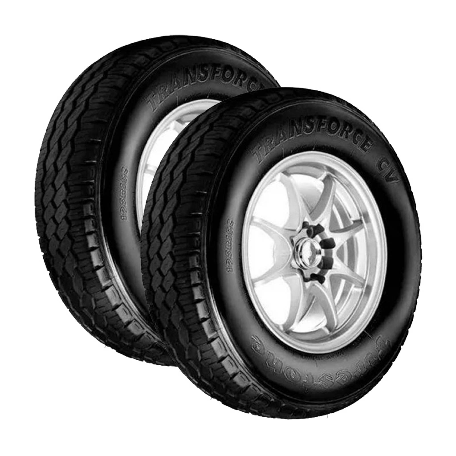 Paquete de 2 Llantas 195 R14 FIRESTONE TRANSFORCE CV 106/104R