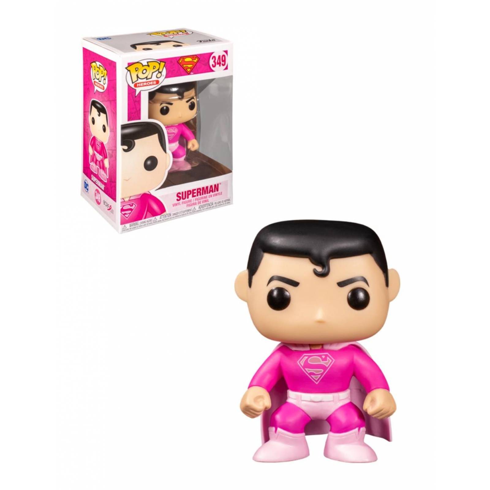 Superman Breast Cancer Awareness Funko Pop DC Comics