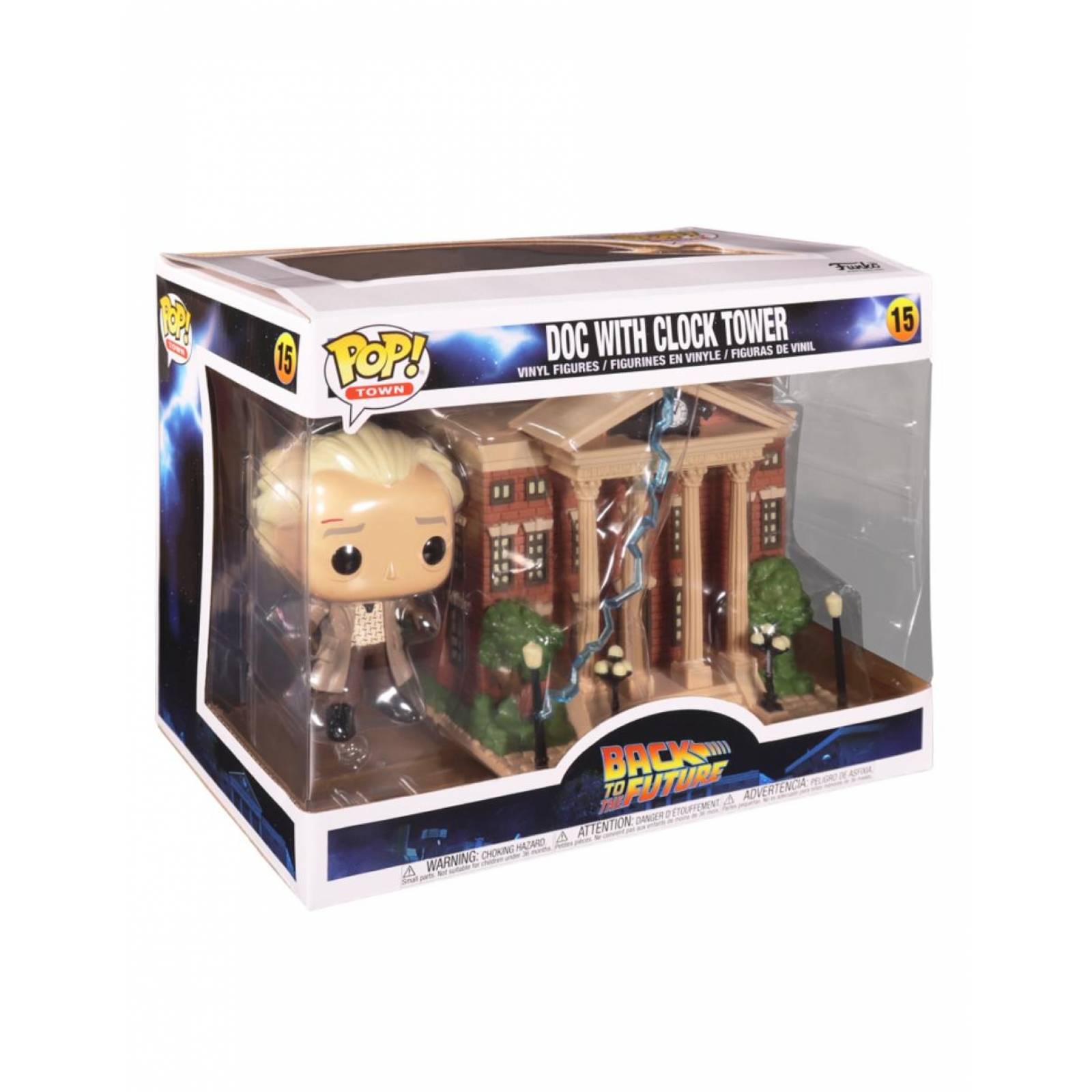 Doc brown with clock tower funko pop back to the future - Sears
