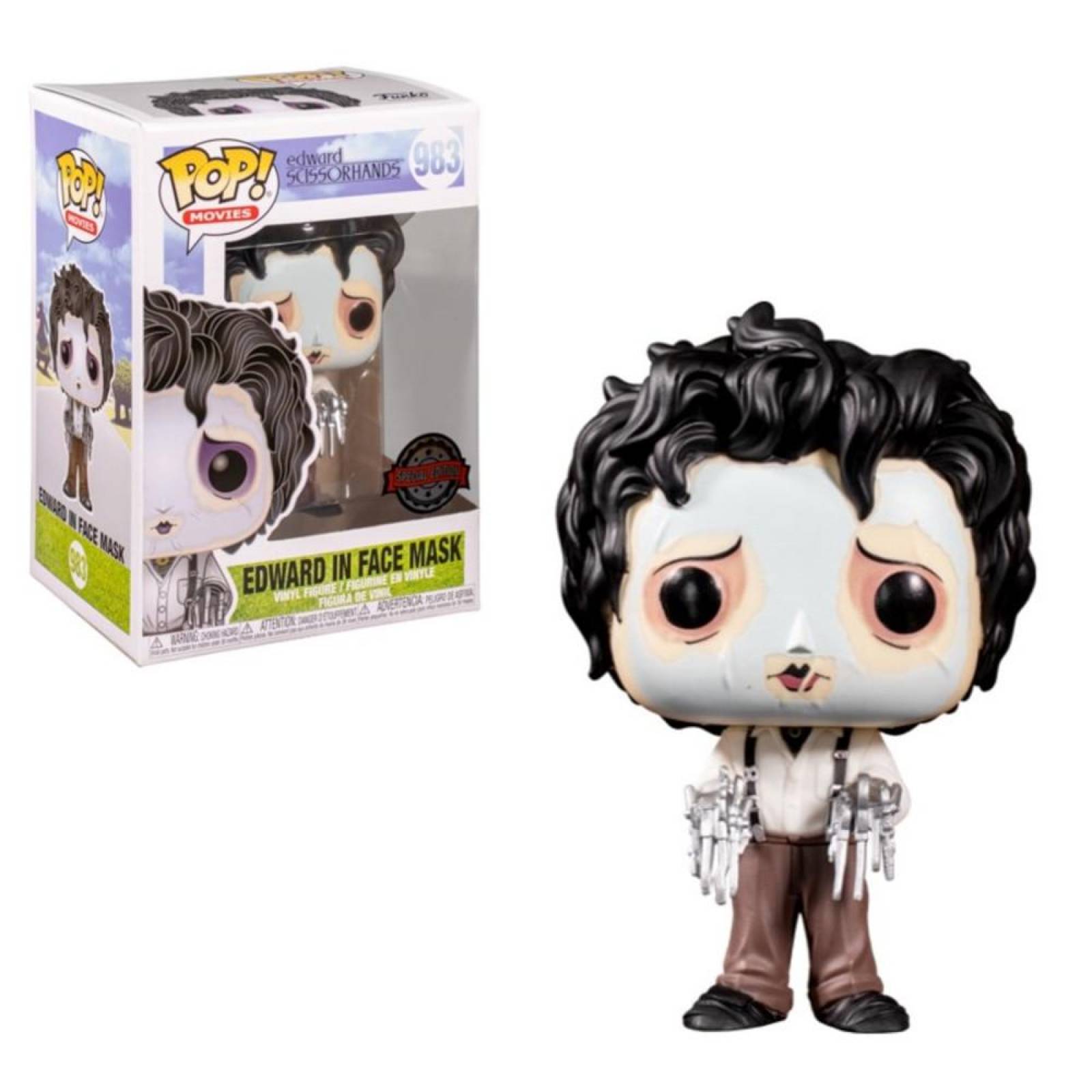 Edward (Face Mask) Funko Pop! Edward Scissorhands Special Edition
