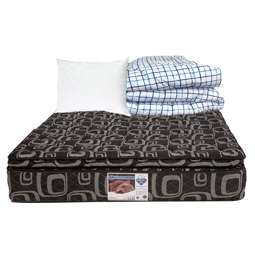 Colchon Individual Spring Air Morgan Con Almohada Oso y Edredon