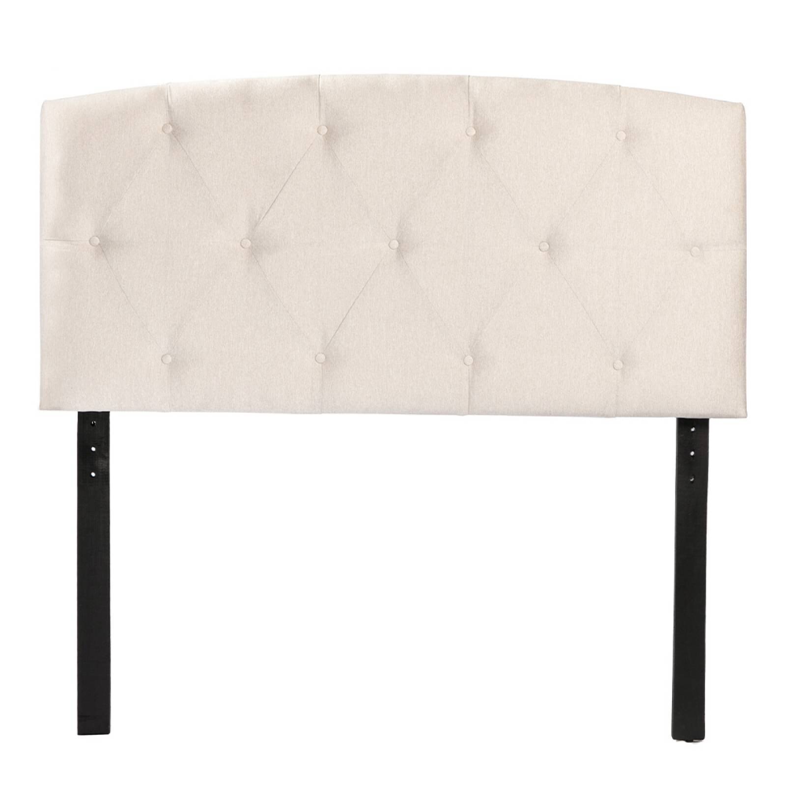 Cabecera Dicasa Sigma individual beige claro