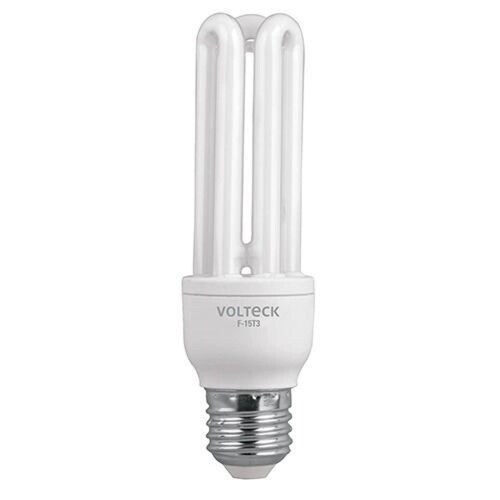 Lámpara triple T3 15 W luz de día en blíster, Volteck