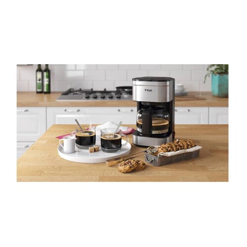 Cafetera de Goteo 550w 7 Tz Tefal Acero Inoxidable CM223DMX