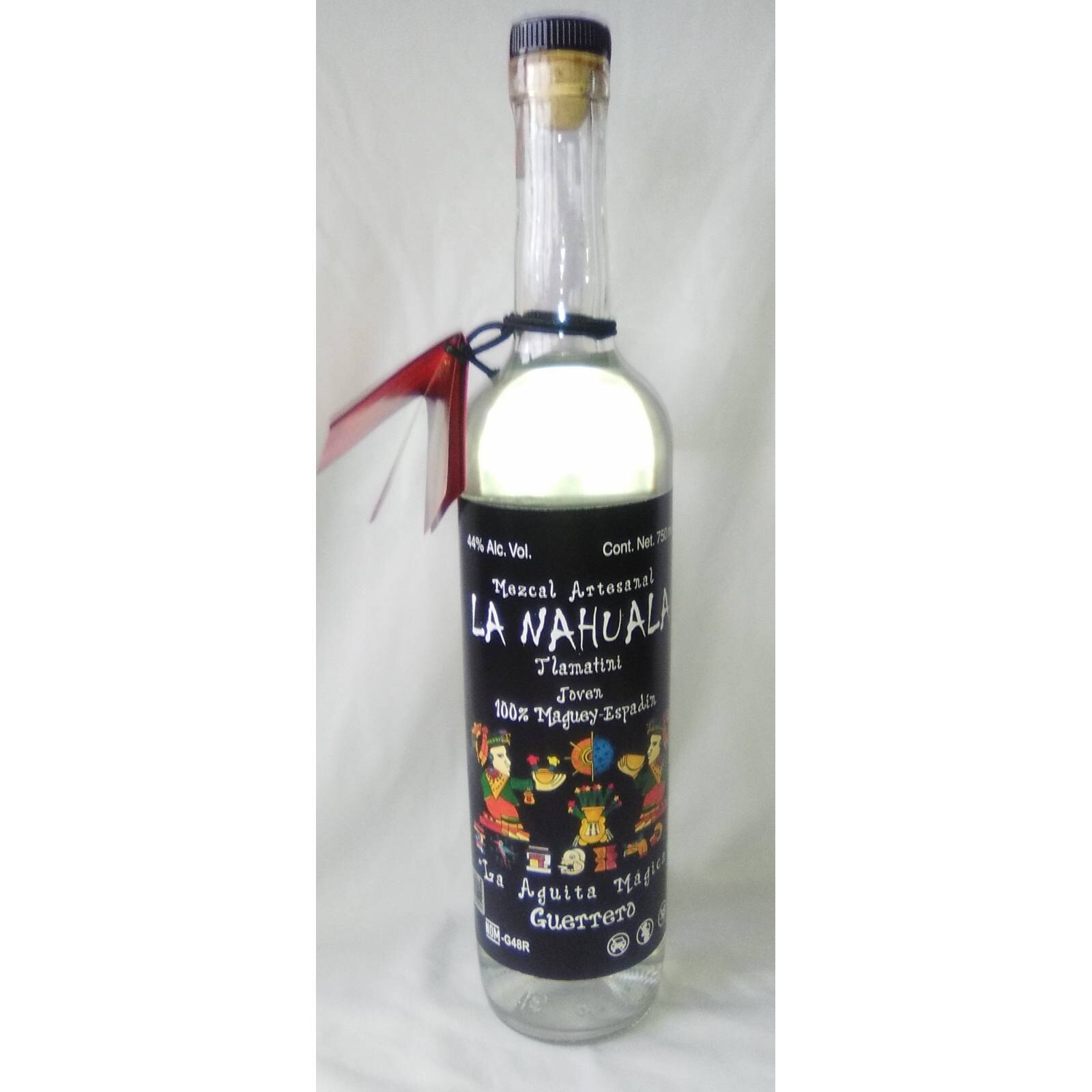 Mezcal Artesanal La Nahuala (agave espadÃ­n) botella 750ml