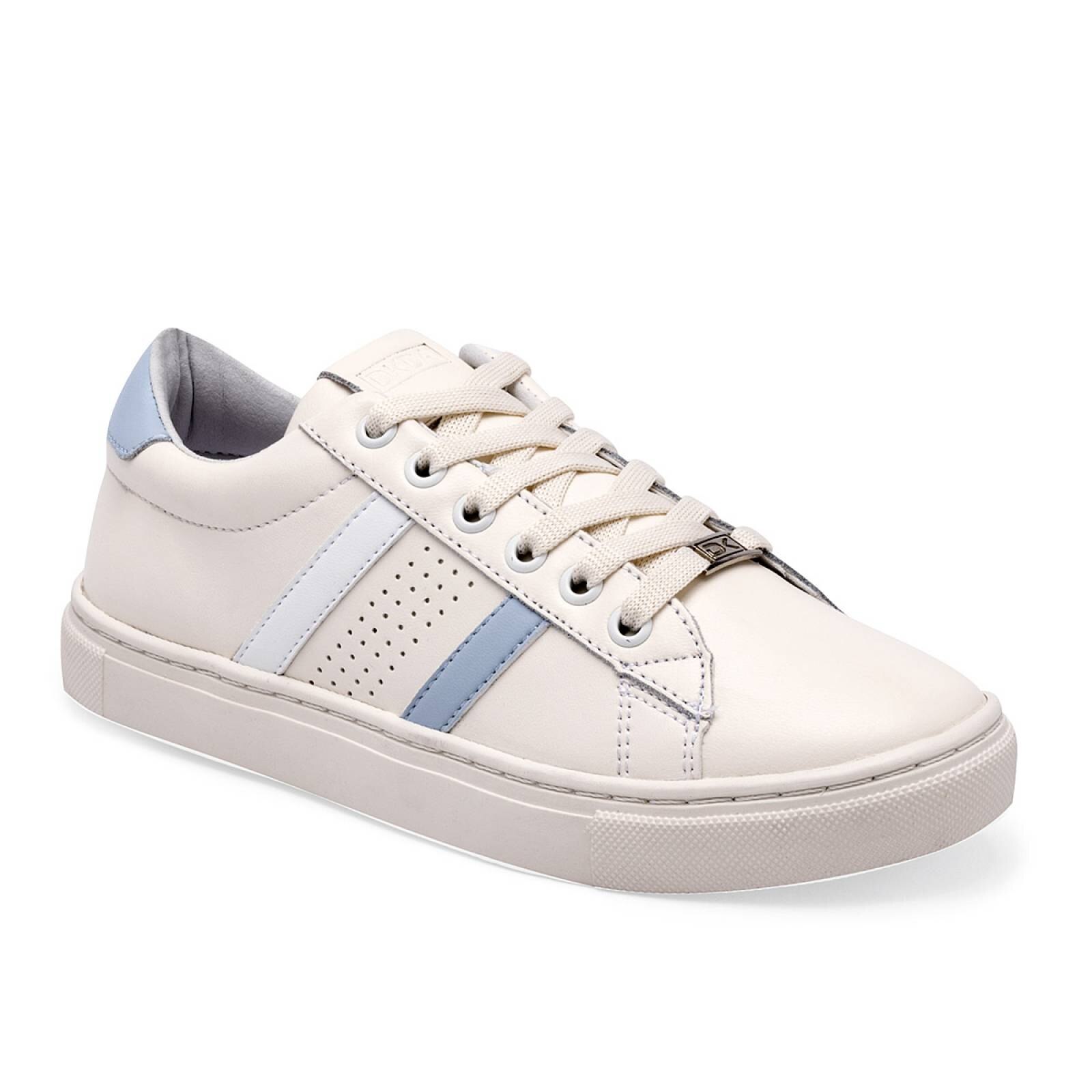 Jhos Dkda Tenis urbano para mujer late azul blanco Codigo 125265E