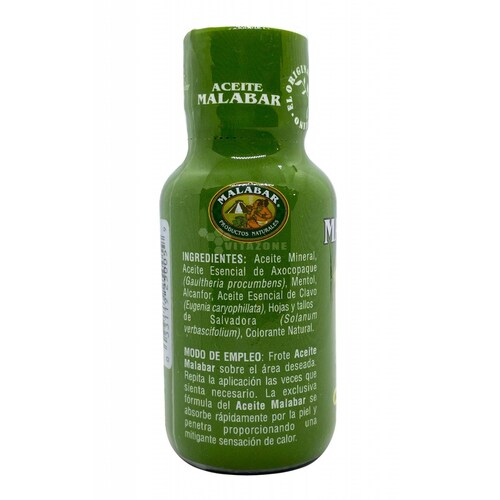 Aceite Malabar 60 ml Greenside 100% Natural