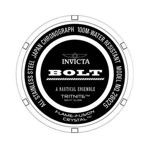 Reloj Invicta 28025 Acero dorado para Hombres