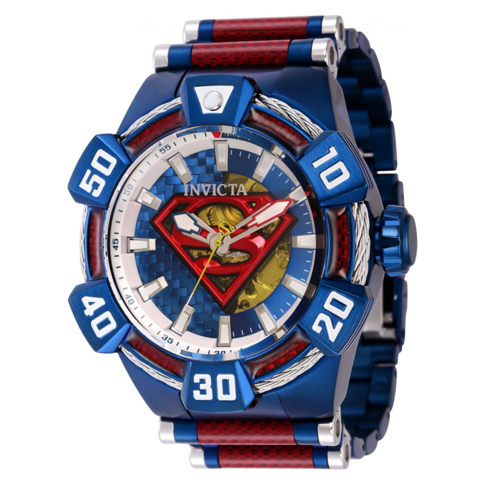 Reloj Invicta 41001 Rojo Azul Acero para Hombres