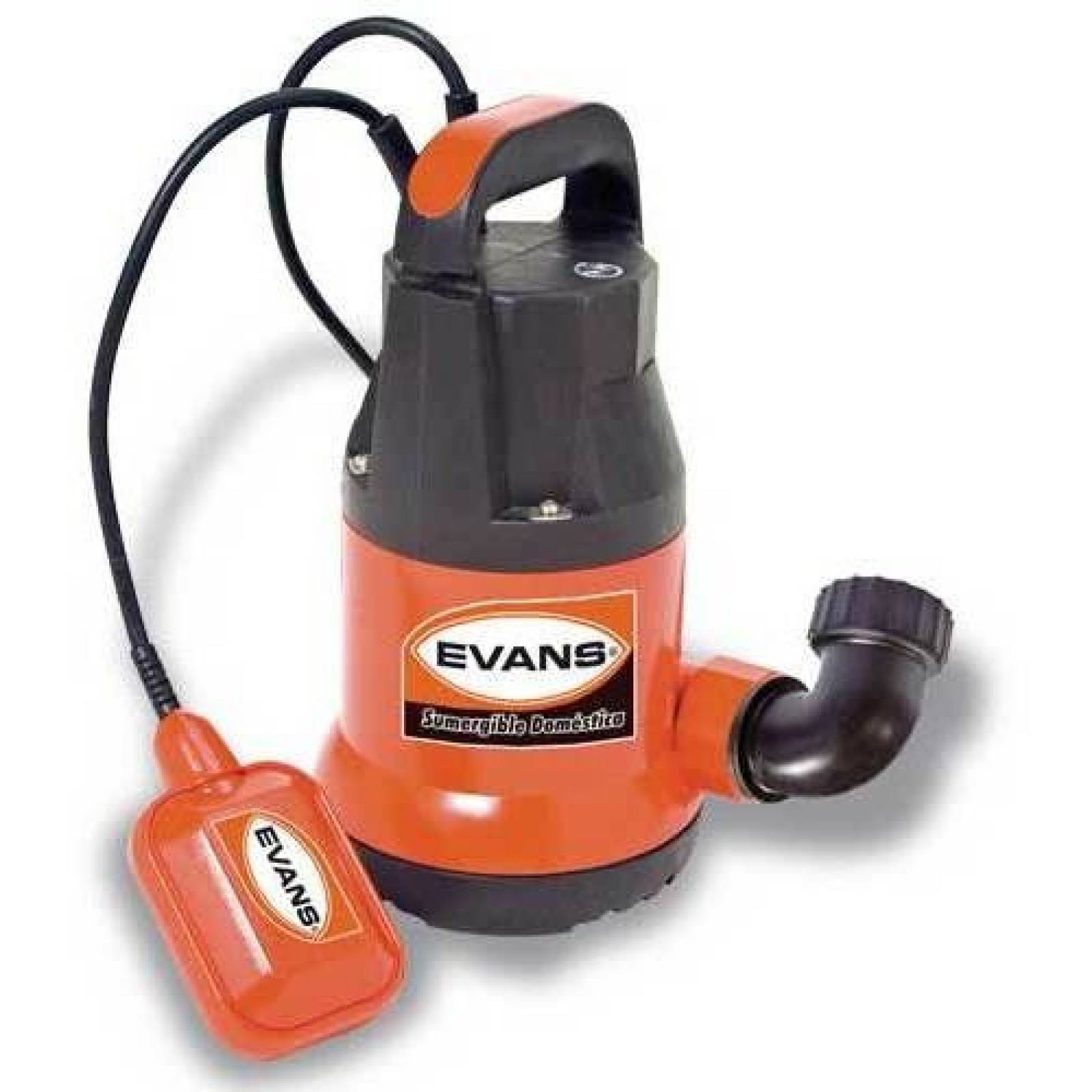 Bomba Sumergible 1 2 Hp Domestica Agua Lim Evans Sla1 5Me050