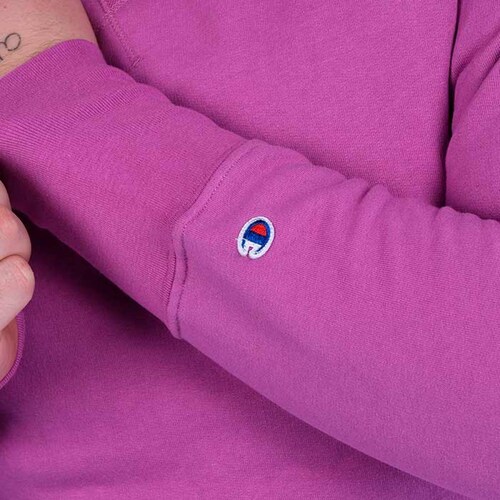 Sudadera Champion Hombre Manga Larga Boyfriend Morado 25190109420MOR