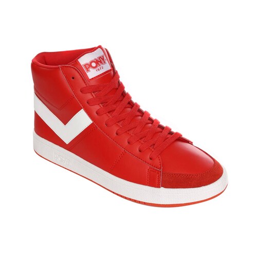 Tenis Pony Mujer Rojo Pro 80 Hi Ruby Casual 2484