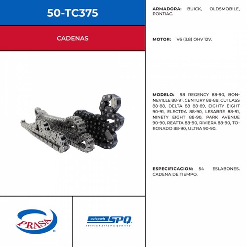 Cadena De Distribucion SPQ 50-TC375