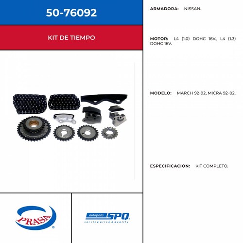 Kit De Distribucion SPQ 50-76092