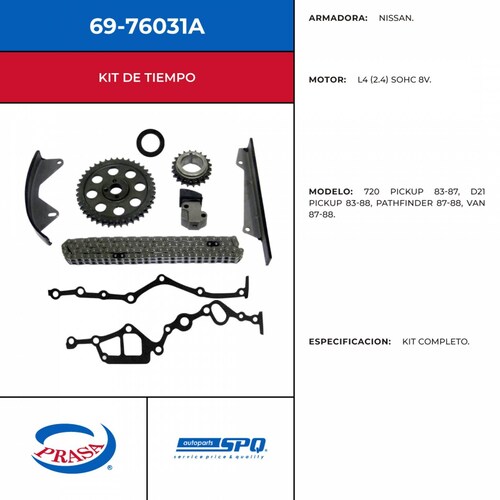 Kit De Distribucion SPQ 69-76031A