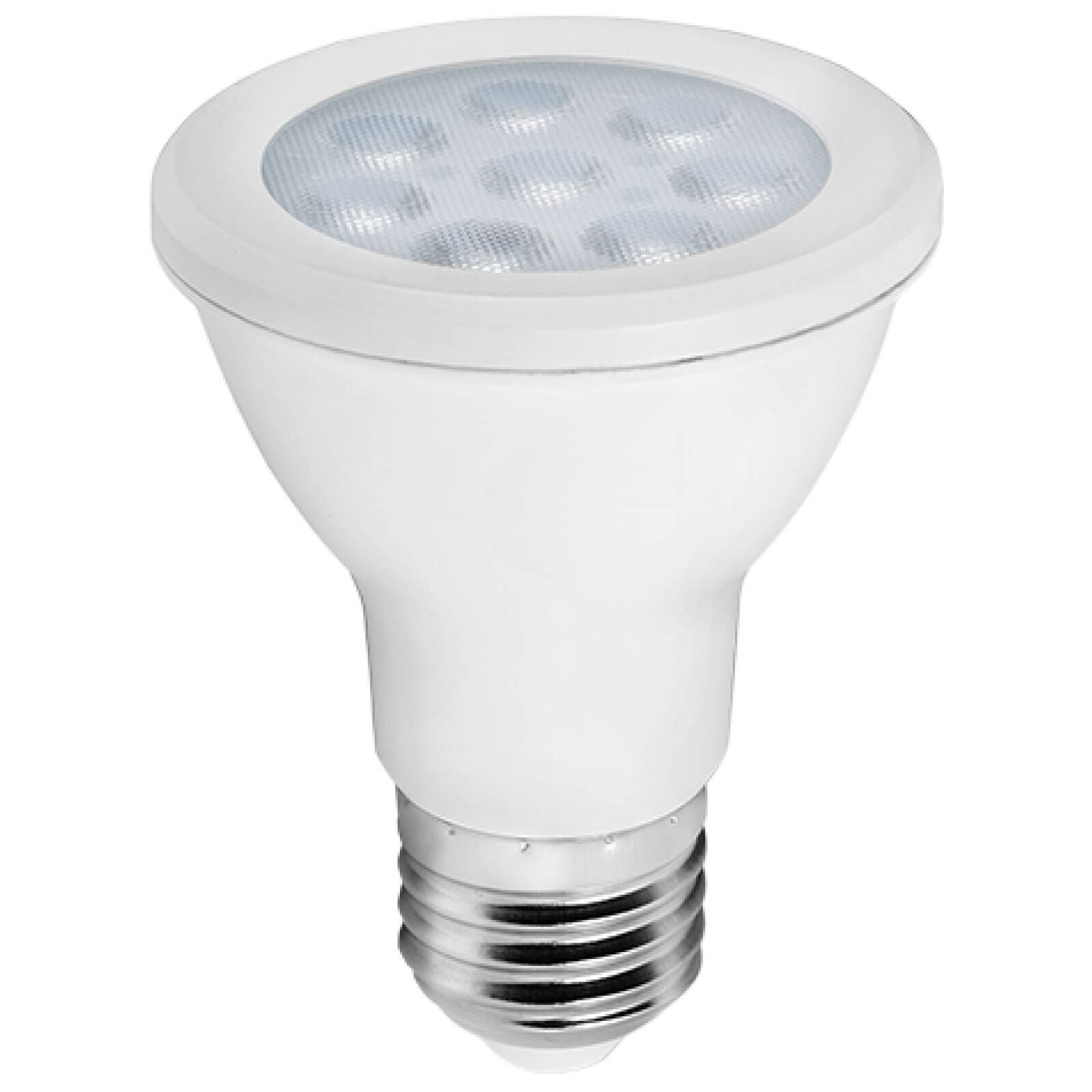 FOCO PLUSRITE LED PAR 20 7W 6500K 100V- 277V E26 Blanco