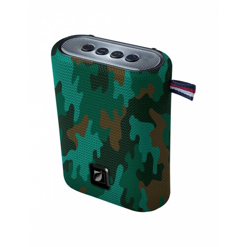 Bocina recargable Green Leaf con Bluetooth y KSR-Link Verde
