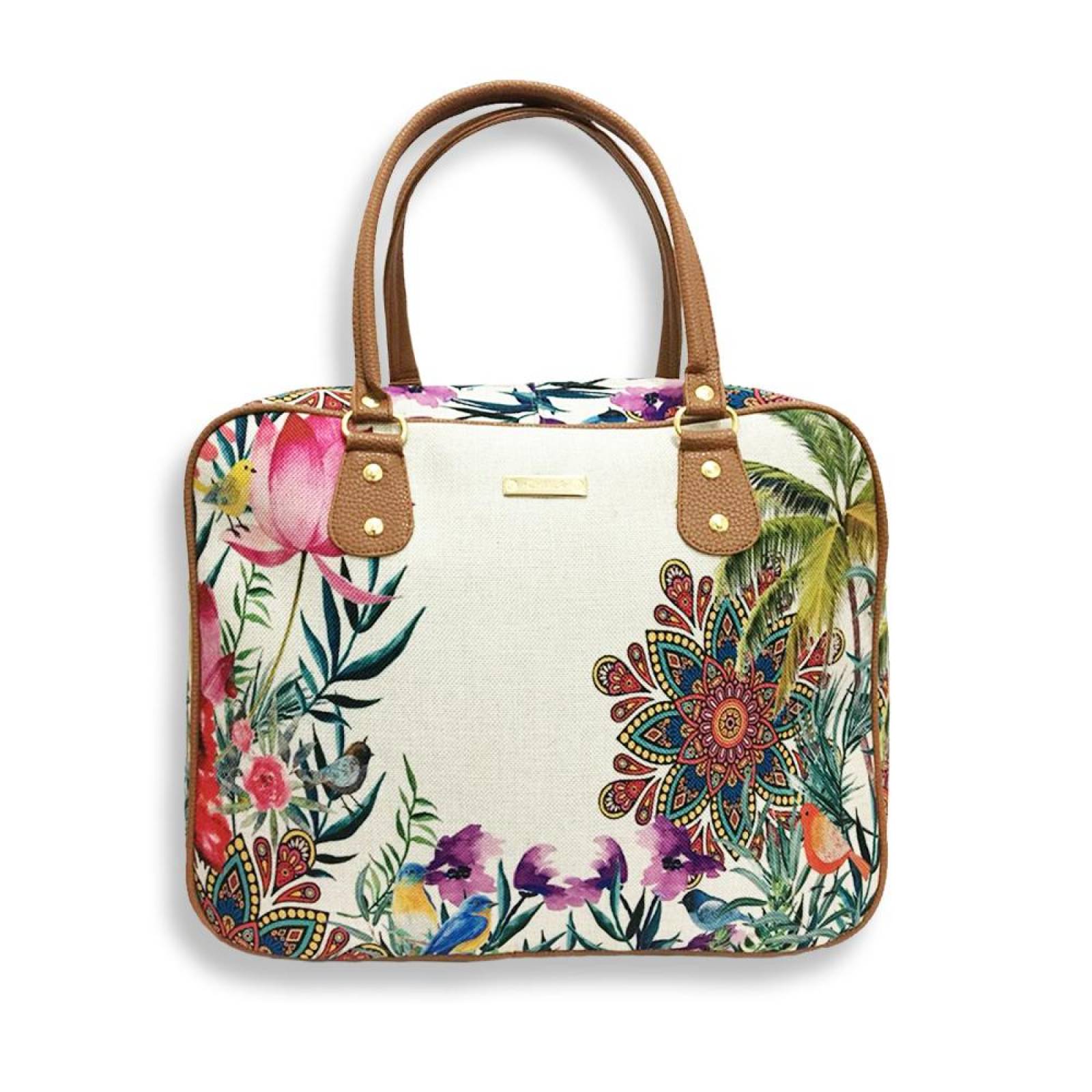 Bolsa Dama Chula Flor Verano 914-04 - S014