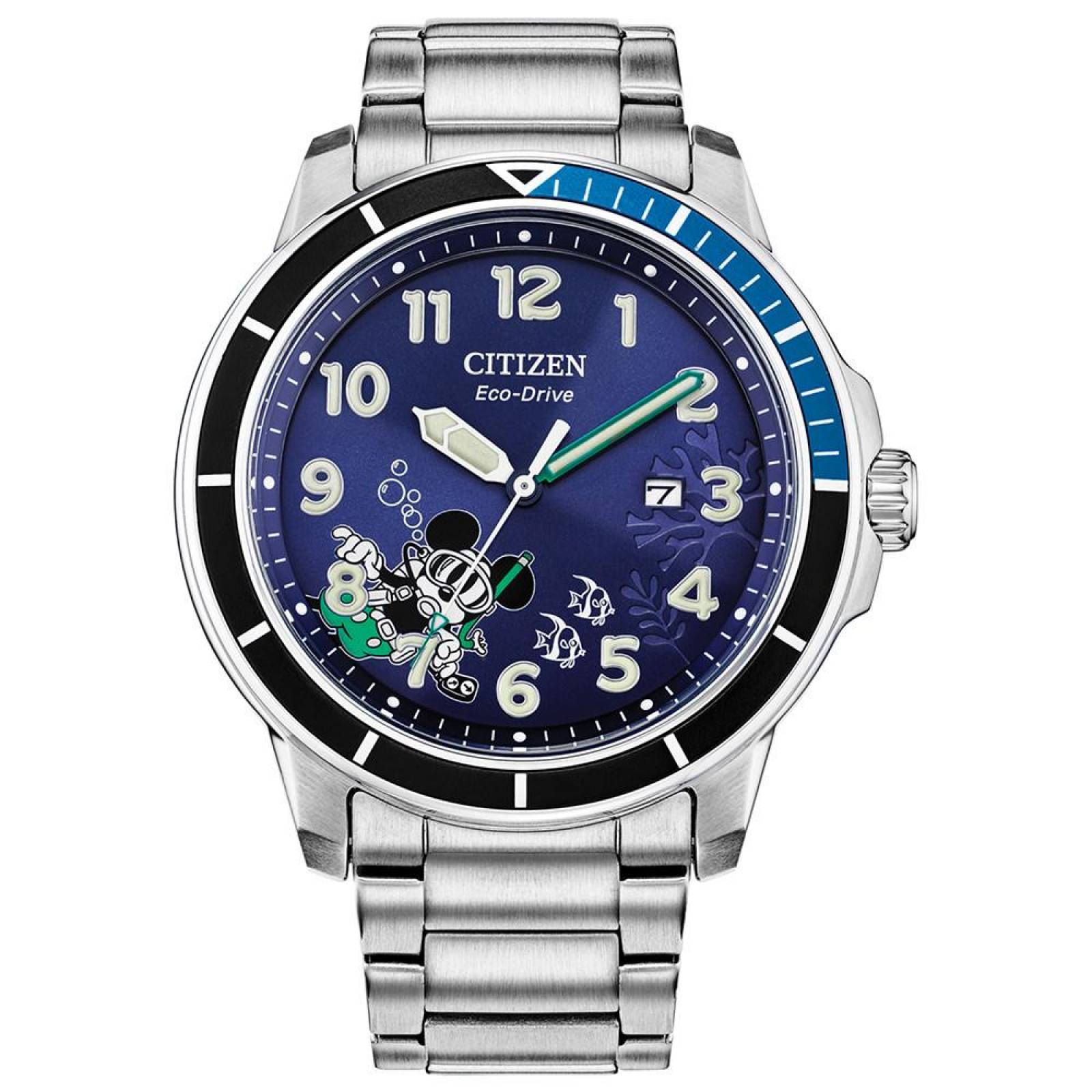 Reloj Citizen Eco-Drive Mickey Water Sport AW1529-81W Hombre