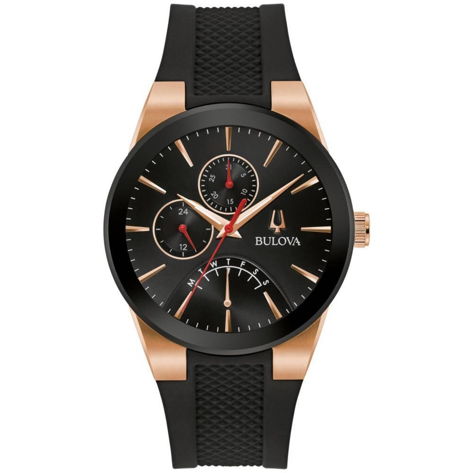 Reloj Bulova Modern Caballero Negro 97C111 - S004