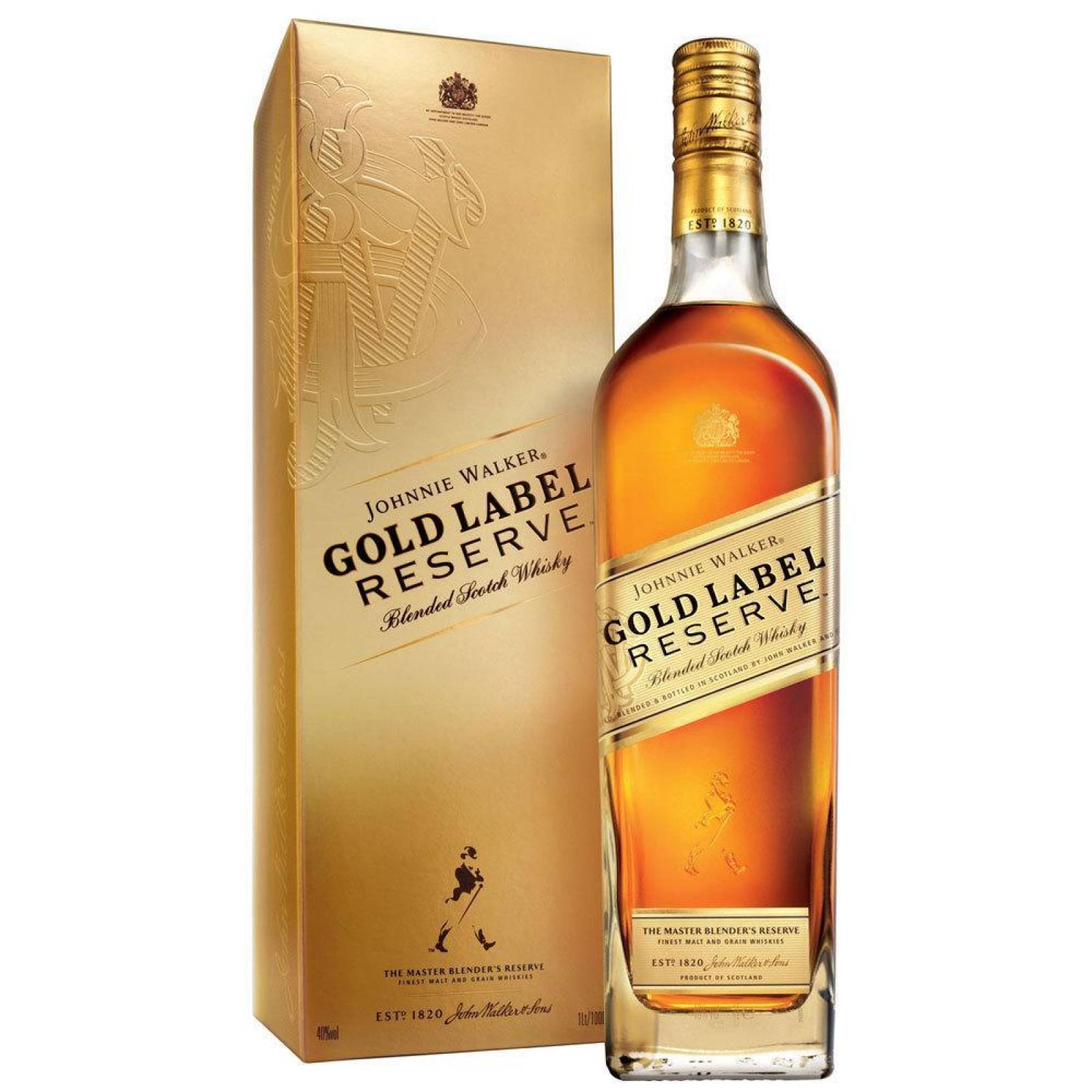 Caja de 6 Whisky Johnnie Walker Blend Gold Label Reserve 750 ml