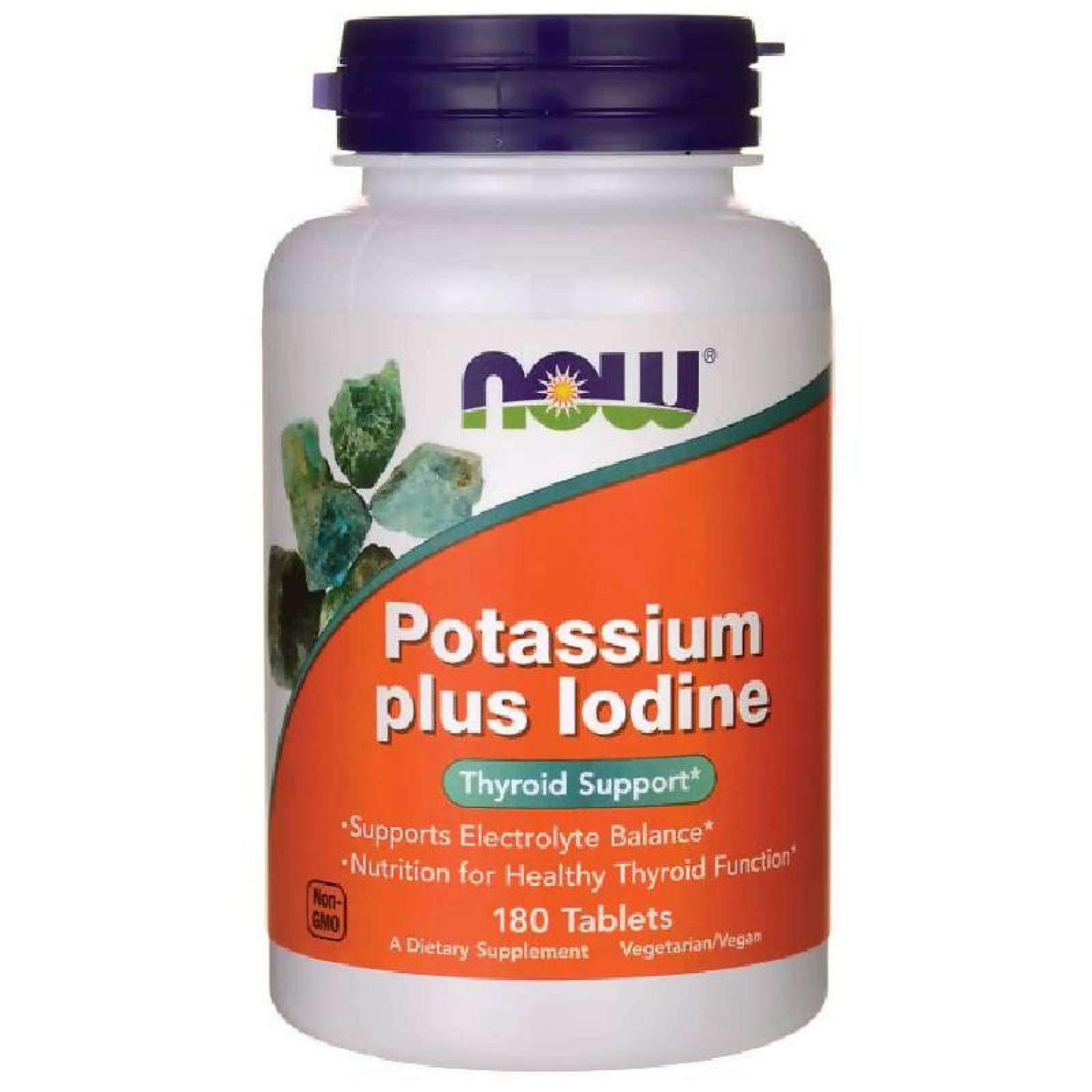 Potasio Now Plus Iodine 180 Cápsulas