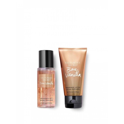 Set Loción y Crema Victoria´s Secret Bare Vanilla 75 ml c/u