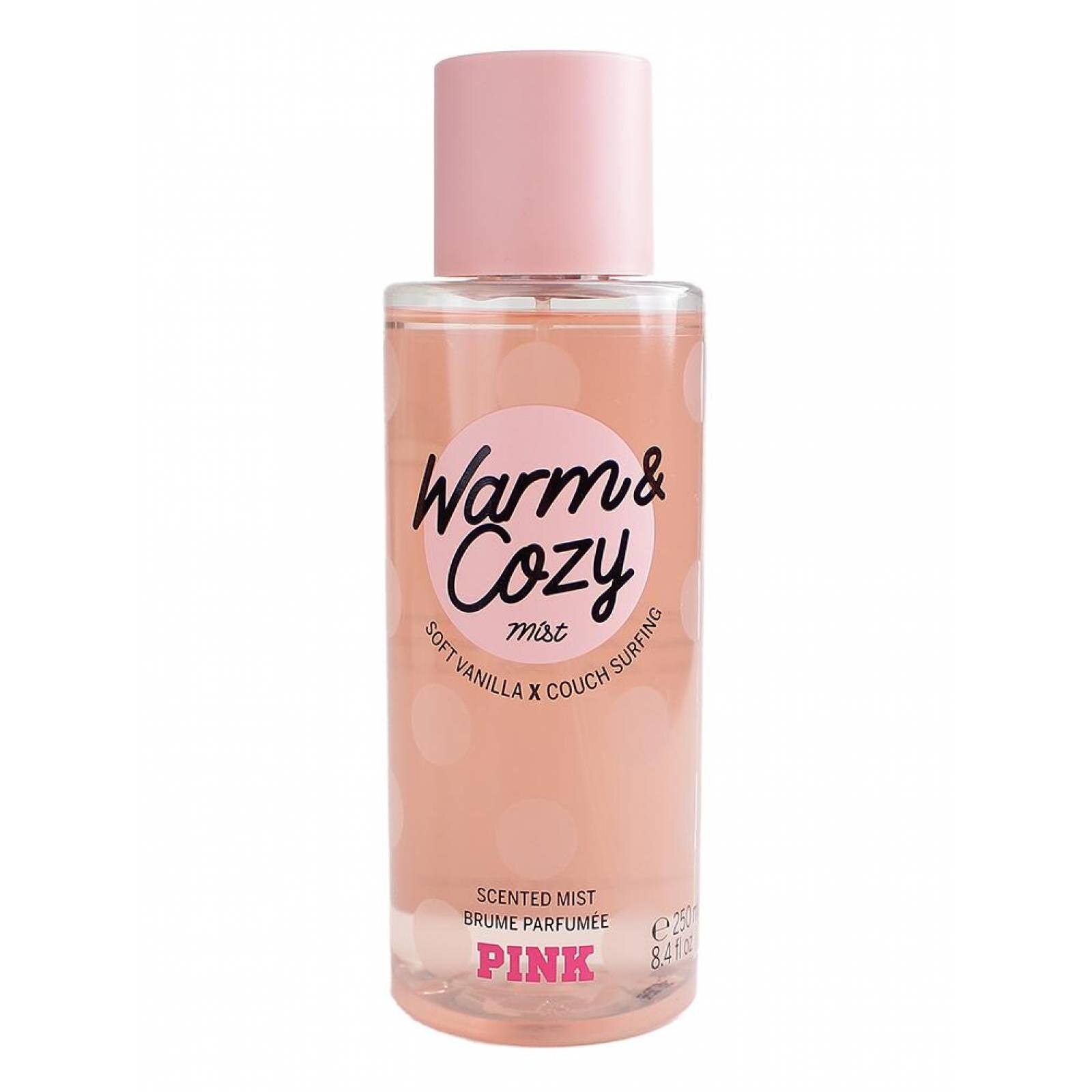 Body Mist Pink Warm & Cozy Shimmer