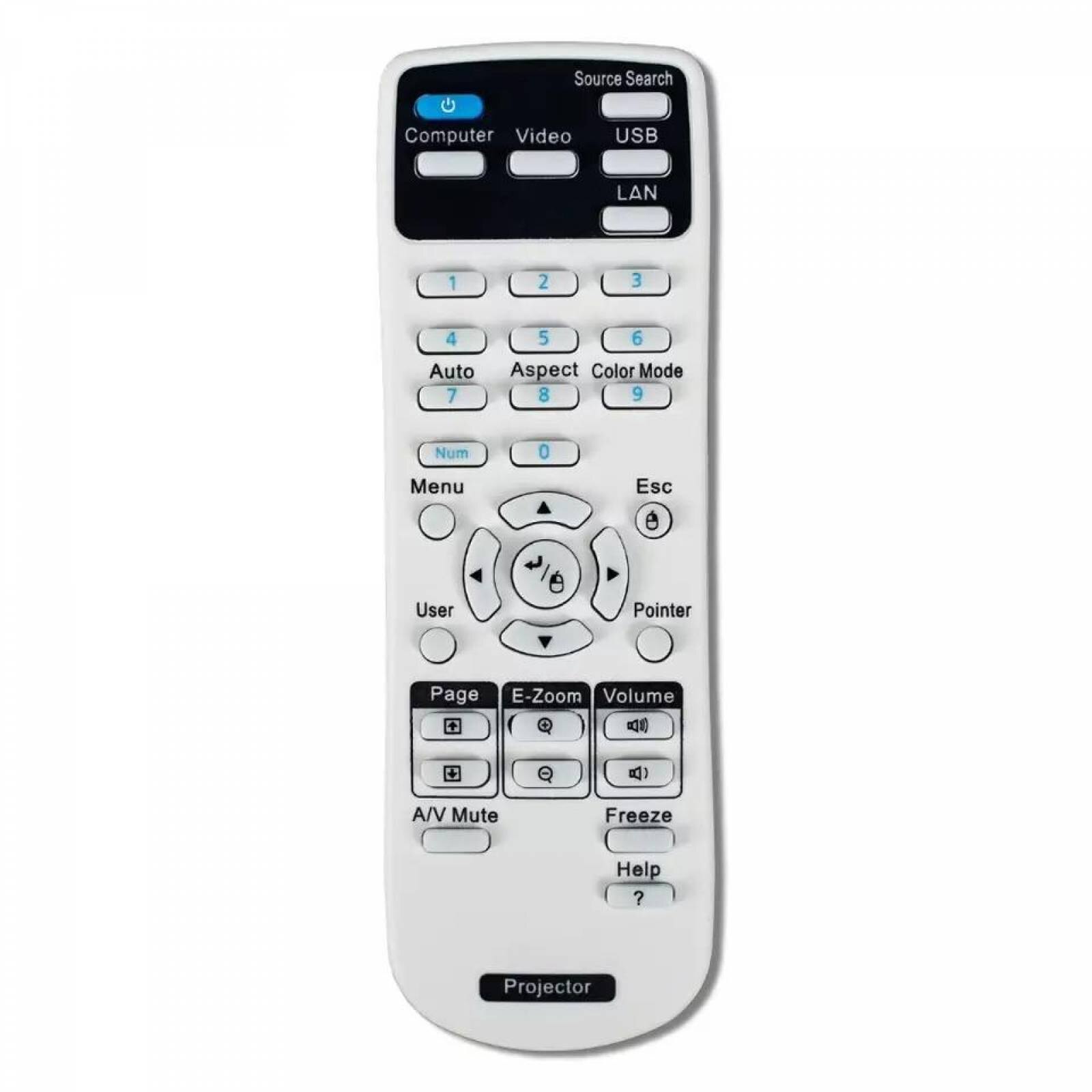 Mando a Distancia Universal Control Remoto para Proyector Epson Series Powerlite S S18+