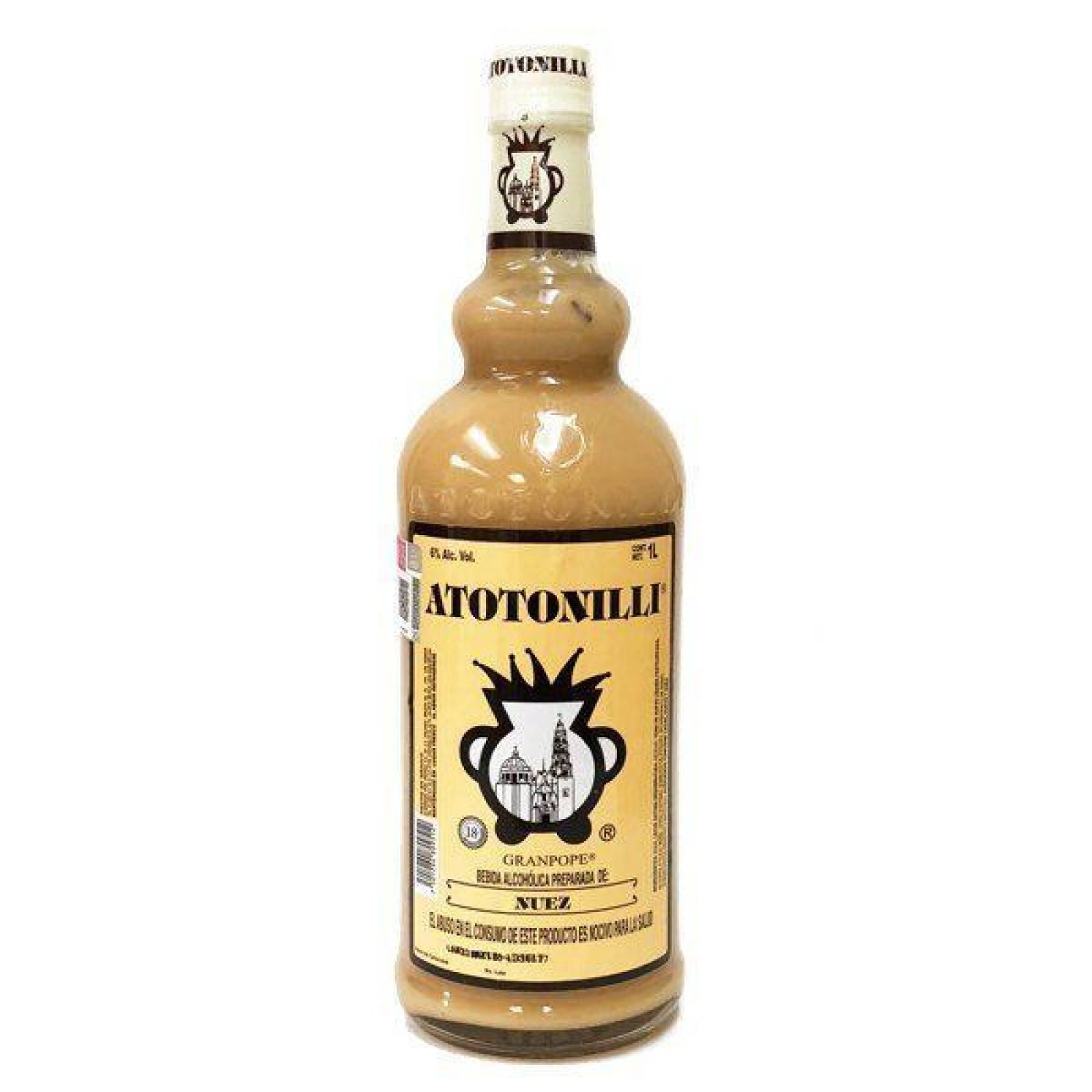 Pack de 4 Rompope Atotonilli Nuez 1 L