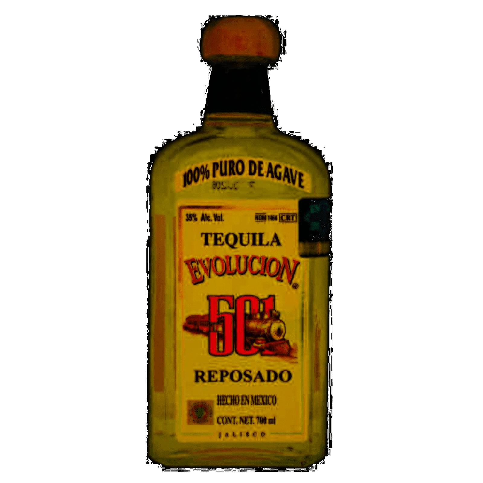 Pack de 4 Tequila Evolucion 501 Reposado 700 ml