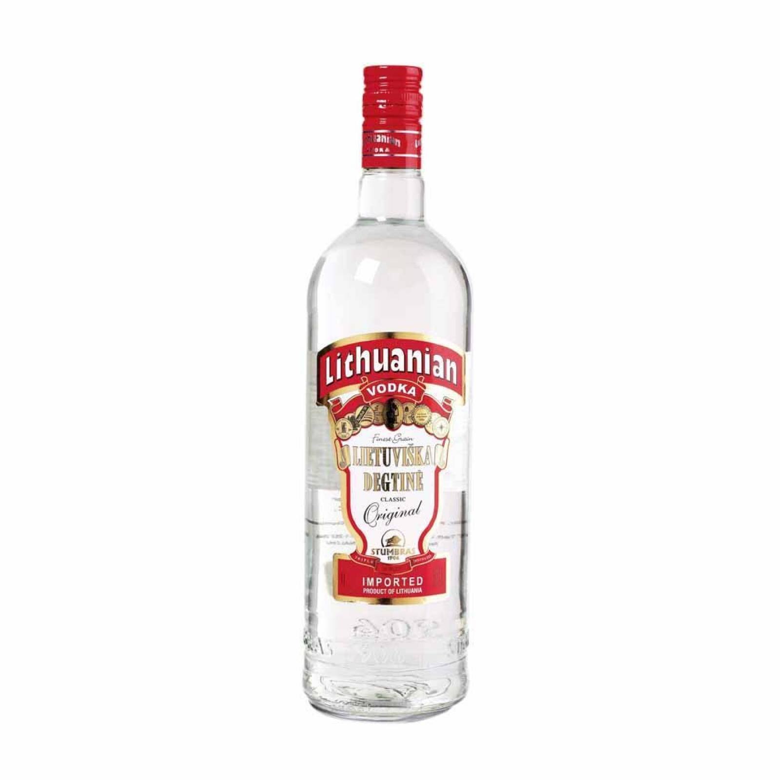Pack de 4 Vodka Lithuanian 1 L