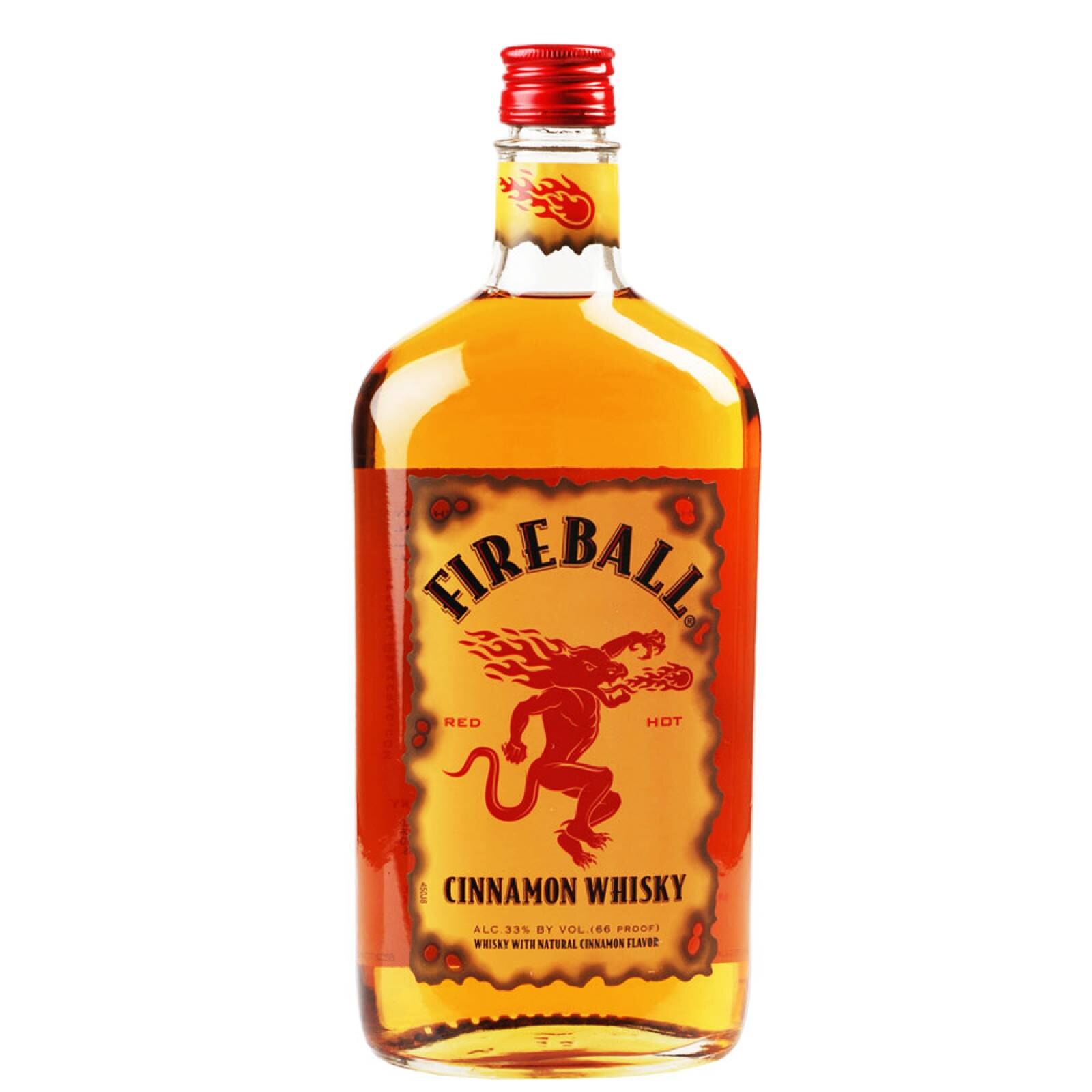 Pack de 4 Licor Fireball Cinnamon 750 ml
