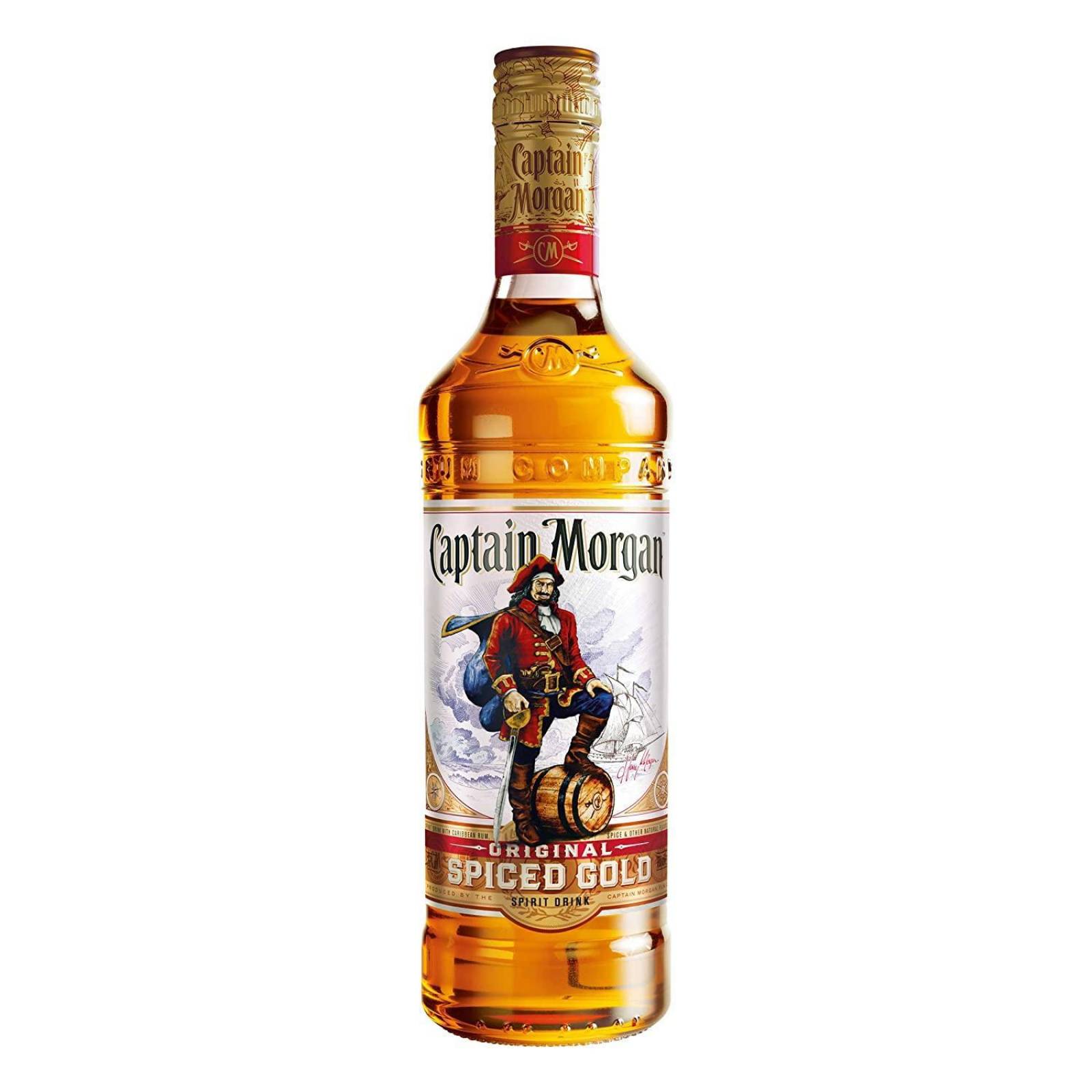Pack de 6 Ron Capitan Morgan 700 ml